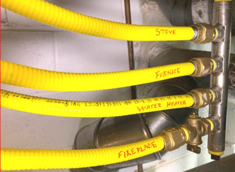 How to Install a CSST Flexible Gas Line - Matrix Construction
