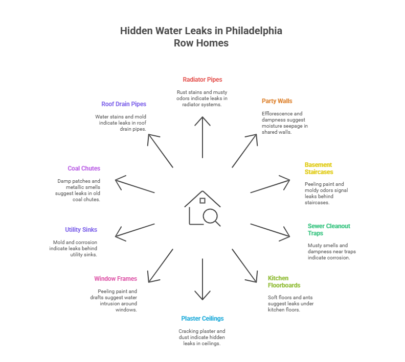 10 Places to Check for Hidden Water Leaks in Your Philadelphia Home